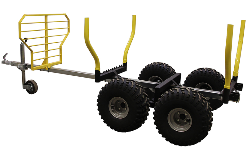 Komplet trailer til IBC-tank med spredebom - atv.fo